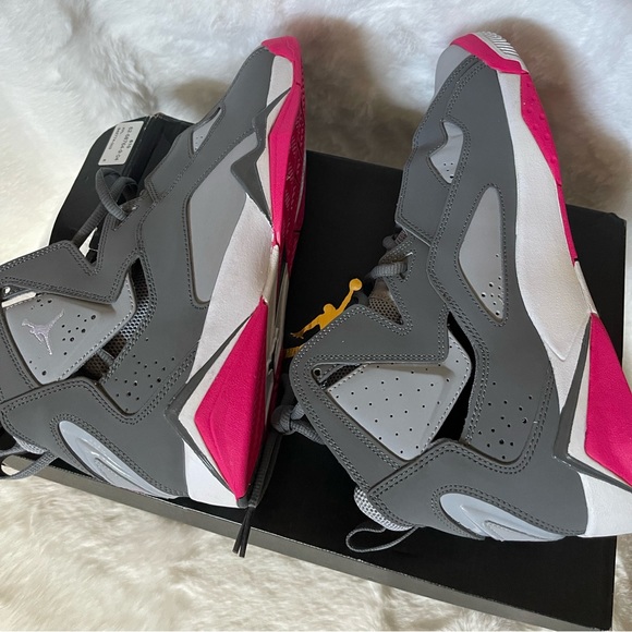 Jordan | Shoes | New Jordan True Flight Greypinkwhite Size 9y | Poshmark